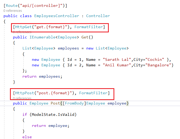 Combine XML And Json Requests And Responses In ASP.NET Core Web API Combine XML And Json Requests And Responses In ASP.NET Core Web API